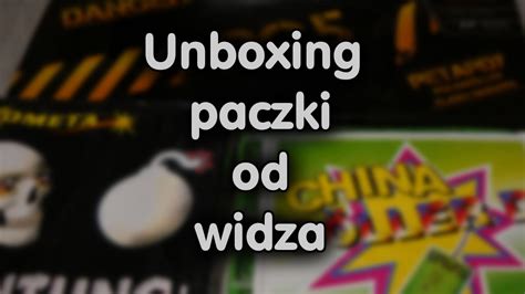Unboxing Paczki Od Widza YouTube