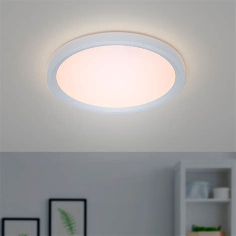 L Mpara Plaf N Led X Cm Blanco The Home Depot M Xico