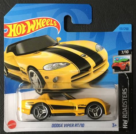 Hot Wheels Dodge Viper RT 10 žuti