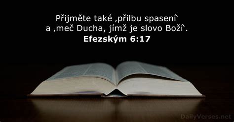 6 června 2023 Biblický verš dne Efezským 6 17 DailyVerses net