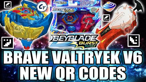 Beyblade Burst Surge Qr Codes Brave Valtryek Beyblade Burst Chrome