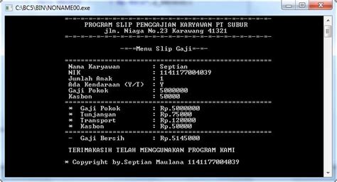 Program Membuat Gaji Menggunakan Netbeans Selamat Membaca Sebuah