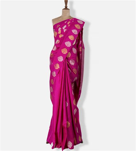 Pink Kanchipuram Silk Saree