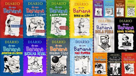 Coleção Diário De Um Banana 1 A 17 Capa dura V R Diário