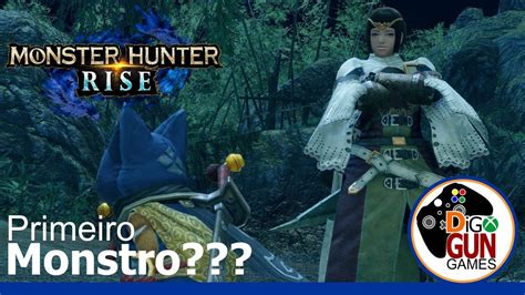 Monster Hunter Rise Ca Ando O Primeiro Monstro Finalmente Youtube