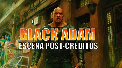 Qué significa la escena post créditos de Black Adam para el futuro de DC