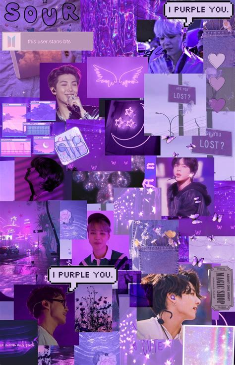 534 Wallpaper Bts Purple Aesthetic Images MyWeb