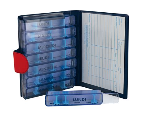 PILULIER MEDIDOSE SEMAINIER SOFT TOUCH Diadice Médical