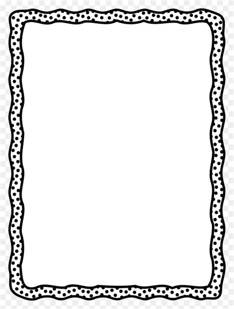 Full Page Borders BD8 Clip Art Borders Doodle Borders Doodle Frames