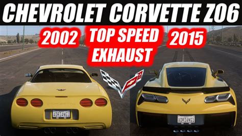 2002 VS 2015 CHEVROLET CORVETTE Z06 TOP SPEED EXHAUST YouTube