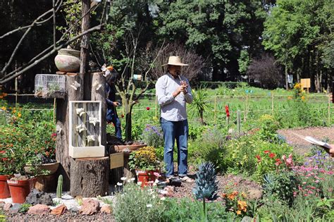 La Semarnat inaugura un jardín biocultural uno de polinizadores y un