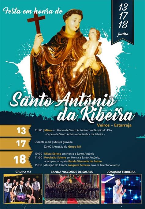 Festa Em Honra De Santo Ant Nio Da Ribeira Veiros