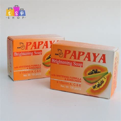 Jual RDL Pepaya Soap Sabun Papaya Brightening Soap ORIGINAL