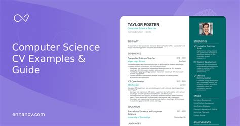 Computer Science Cv Examples For