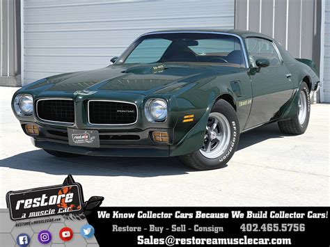 Pontiac Trans Am Sd Restore A Muscle Car Llc