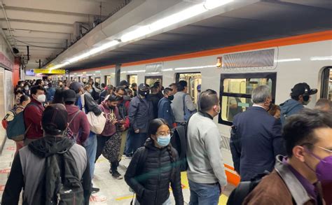 Línea 1 del Metro de CdMx registra retrasos HOY 25 de mayo Telediario