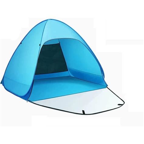 Tente de plage Pop Up XXL Ouverture rapide en 2 secondes pour 2 à 4