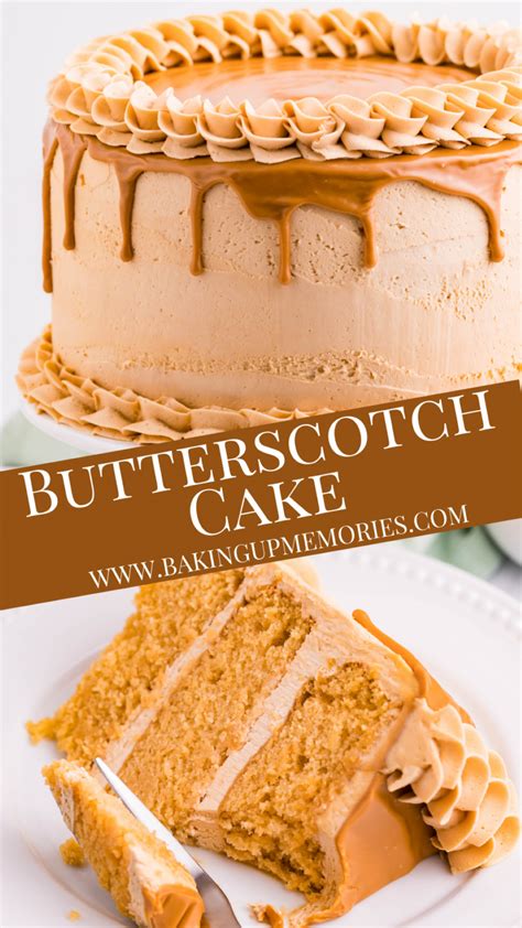 Easy Butterscotch Cake With Butterscotch Pudding