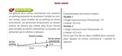 Bonjour Jai Un Devoir Maison Niveau Me Sujet Trigonom Trie
