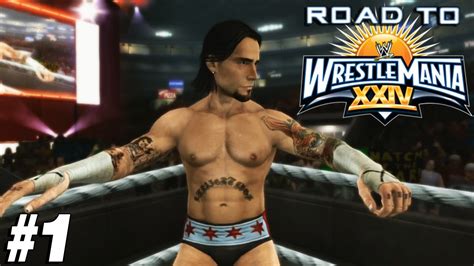 WWE Smackdown Vs Raw 2009 EXTREME CM Punk S Road To