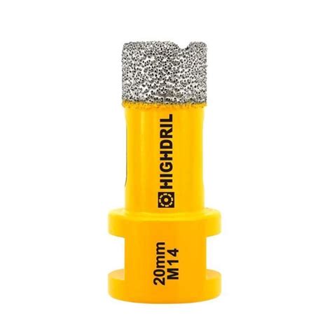 Highdril Foret Diamanté 20Mm M14 Scie Cloche Diamantée Pour