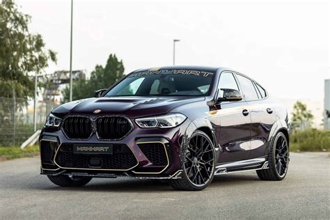 Manhart Unveils One Off BMW X6 M With Forged Gold Carbon Body Kit