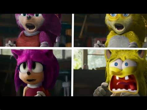 JUST AMY ROSE AND SPONGEBOB MEEATING YouTube
