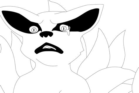 35 Desenhos Do Kurama Para Imprimir E Colorir Pintar