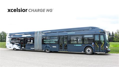New Flyer Xcelsior CHARGE NG 60 Foot Transit Bus YouTube