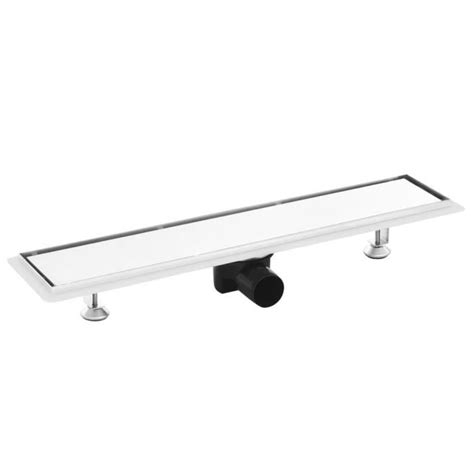 Drain De Douche 63x14 Cm Avec Couvercle 2 En 1 En Acier Inoxydable
