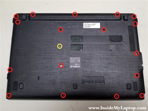 Acer Aspire E15 E5 571G Disassembly And SSD RAM HDD 47 OFF