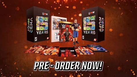 WWE 2K18 Trailer John Cena Cena Nuff Collector S Edition PS4 Xbox