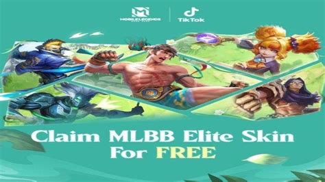 Event Kolaborasi Mobile Legends X TikTok Berhadiah Skin Elite Gratis