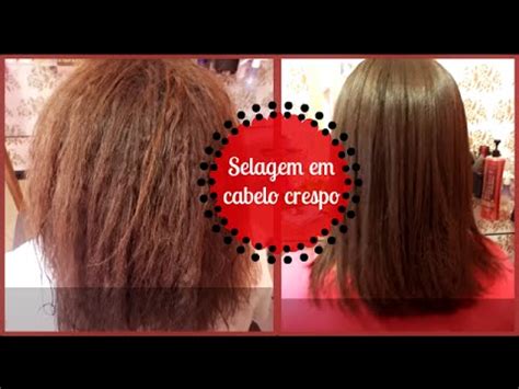 Selagem Em Cabelo Crespo Confira O Resultado YouTube