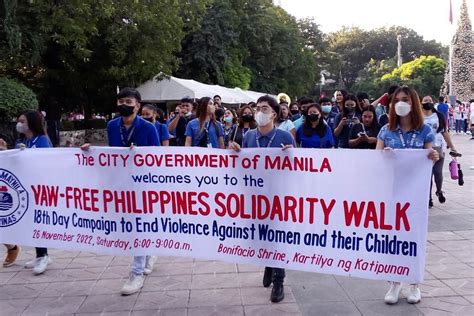 PIA DOLE Conducts Solidarity Walk For VAW Free PH
