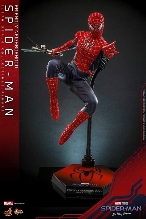 Movie Masterpiece Fully Poseable Figure Spider Man No Way Home