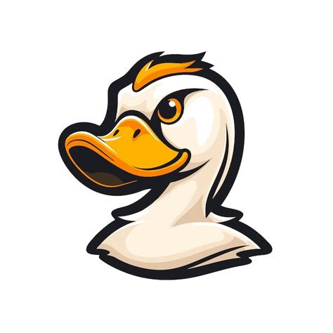 Premium Vector Duck Mascot