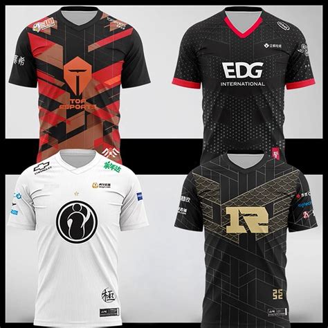 Lol Lpl Esports Jersey Ig Rng Edg Sn Lgd Tes Jdg Fpx We Omg