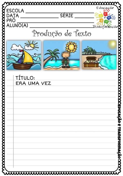 Blog Educação e Transformação Produção Textual Atividades