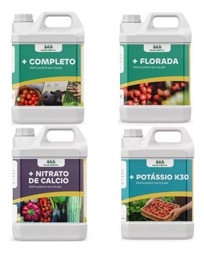 Fertilizante Kit Adubo Completo Para Tomate Uso Foliar Frete grátis