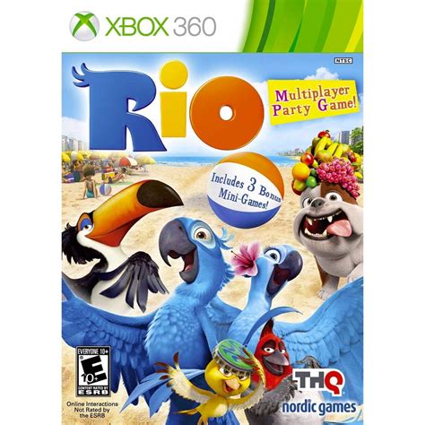 Rio Multiplayer Party Game Xbox 360 Walmart