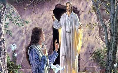 Jesús se aparece a María de Magdala Familia Franciscana