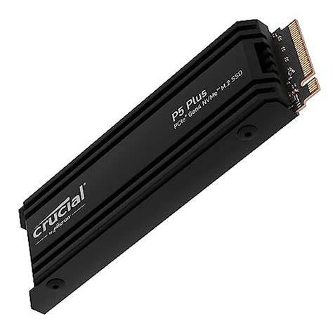2 TB Crucial P5 Plus SSD M 2 2280 NVMe PCIe 4 0 With Heatsink