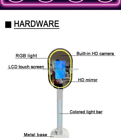Hot Sale Touch Screen Photobooth Mirror Selfie Portable Photo Booth Machine Selfie Photo Booth