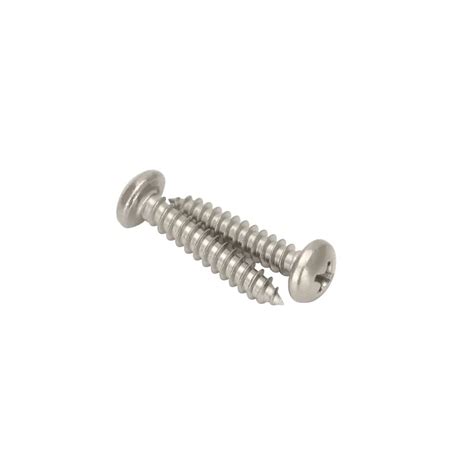 304 316 Stainless Steel Phillips Cross Pan Head Self Tapping Screw