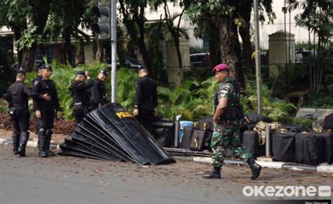 4 400 Personel Gabungan TNI Polri Amankan Demo 14 Titik Di DKI Jakarta
