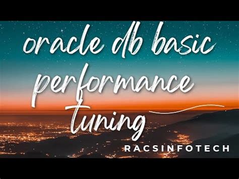 Oracle Database Slowness Basic Troubleshoot Process YouTube