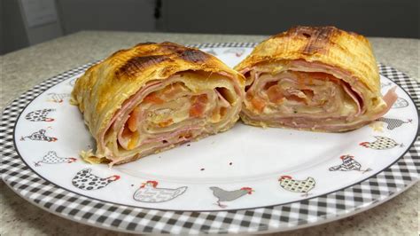 RECEITA ROCAMBOLE MASSA DE PASTEL SUPER FÁCIL E RÁPIDO YouTube