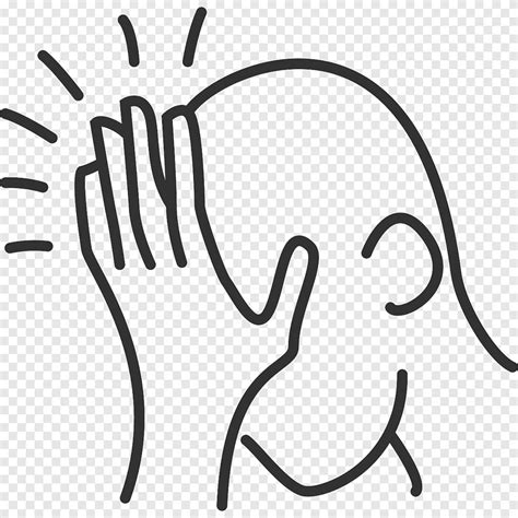 Facepalm Emoticon Png Pngegg