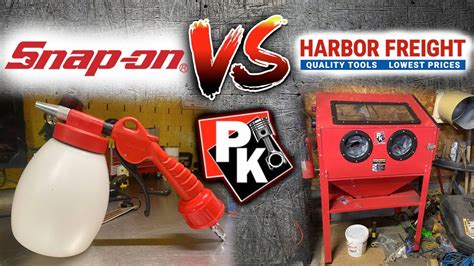 Snap On Soda Blaster Vs Harbor Freight Sand Blasting Cabinet Chevy